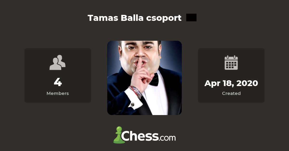 Tamas Balla csoport - Chess Club - Chess.com