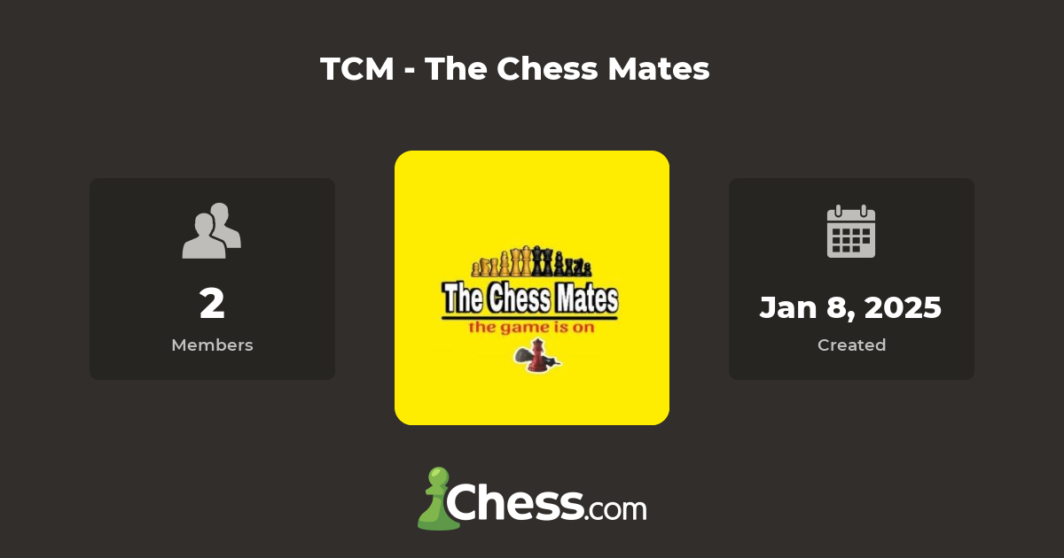 TCM - The Chess Mates - Chess Club - Chess.com