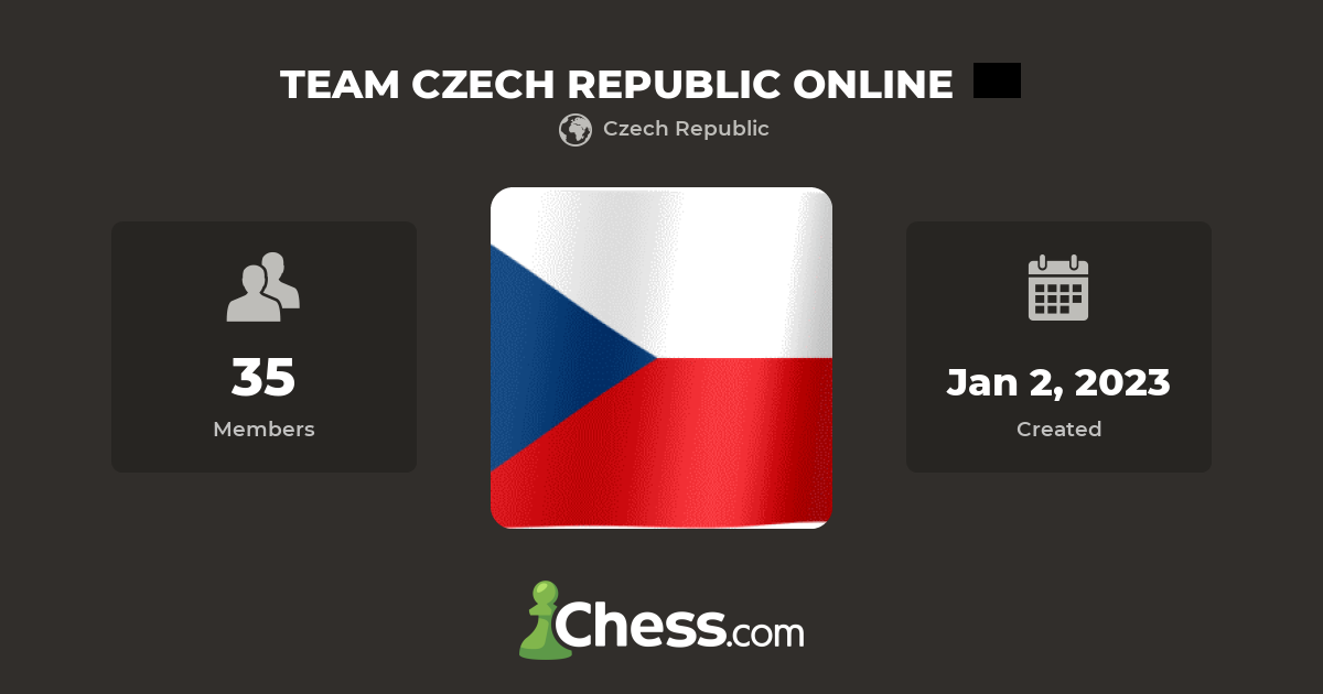 TEAM CZECH REPUBLIC ONLINE - Chess Club - Chess.com