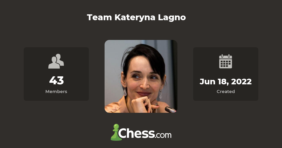 Team Kateryna Lagno - Chess Club - Chess.com