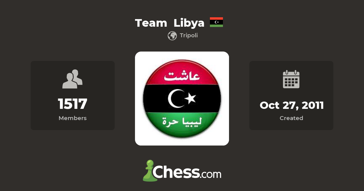 Team Libya - Chess Club - Chess.com