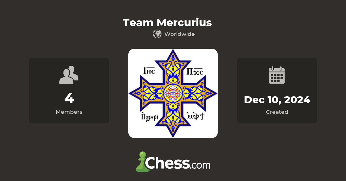 Team Mercurius - Chess Club - Chess.com
