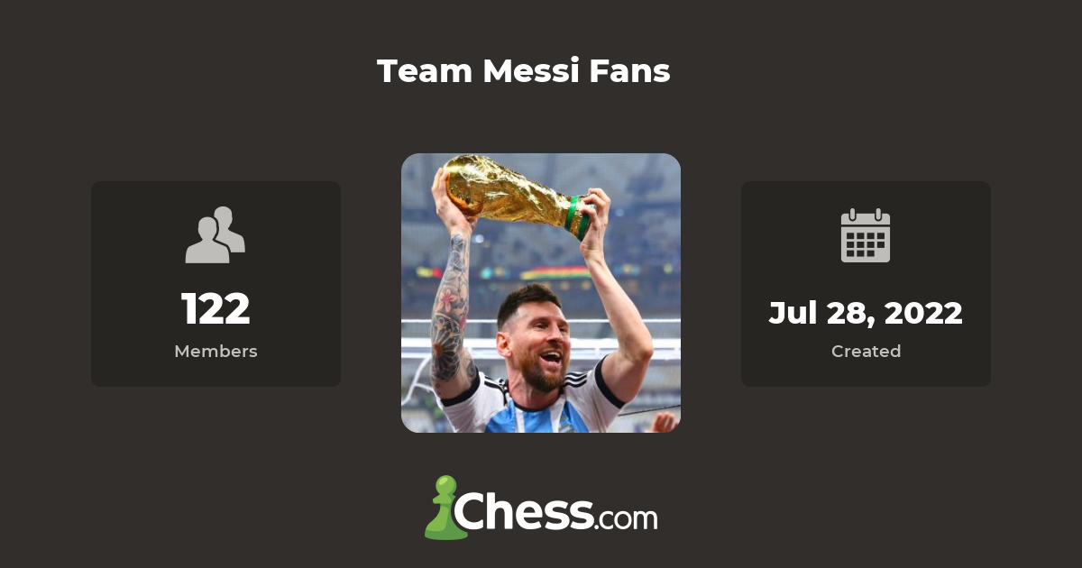 Team Messi Fans - Chess Club - Chess.com