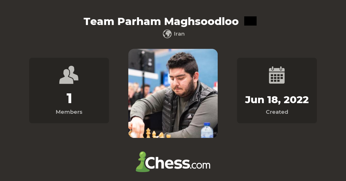 Team Parham Maghsoodloo - Chess Club - Chess.com