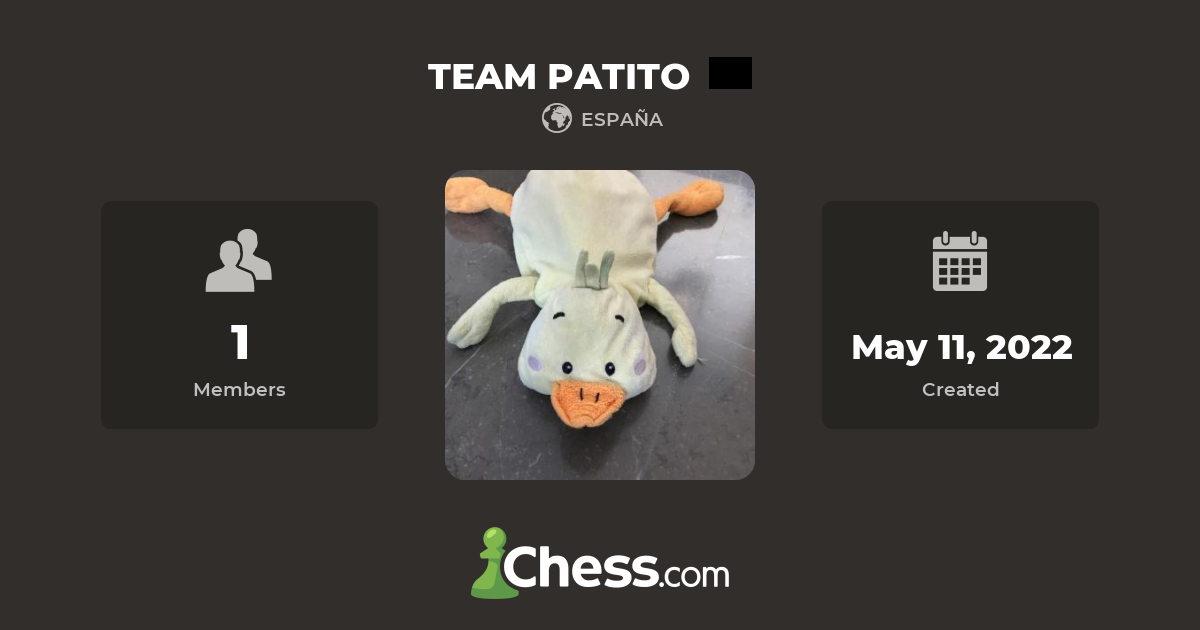TEAM PATITO - Chess Club - Chess.com