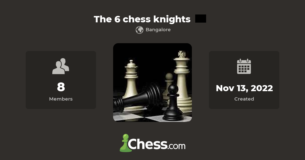 The 6 chess knights - Chess Club - Chess.com