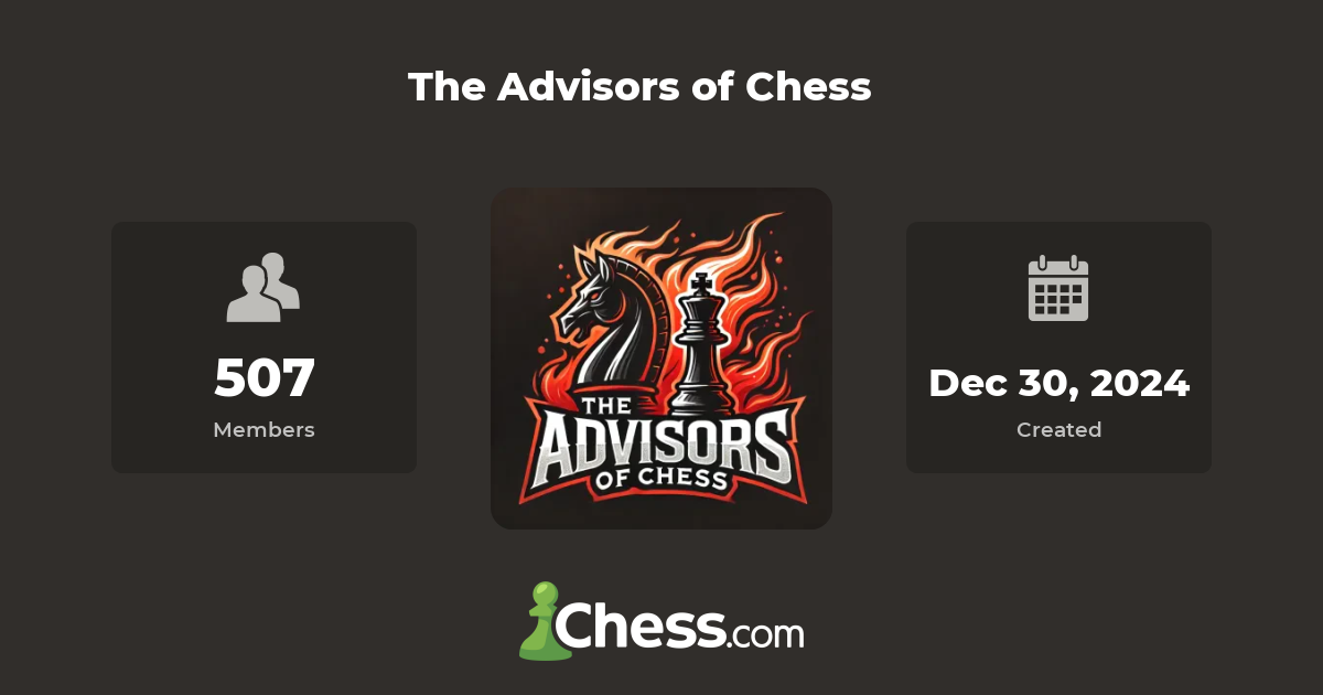 The Advisors of Chess - Chess Club - Chess.com