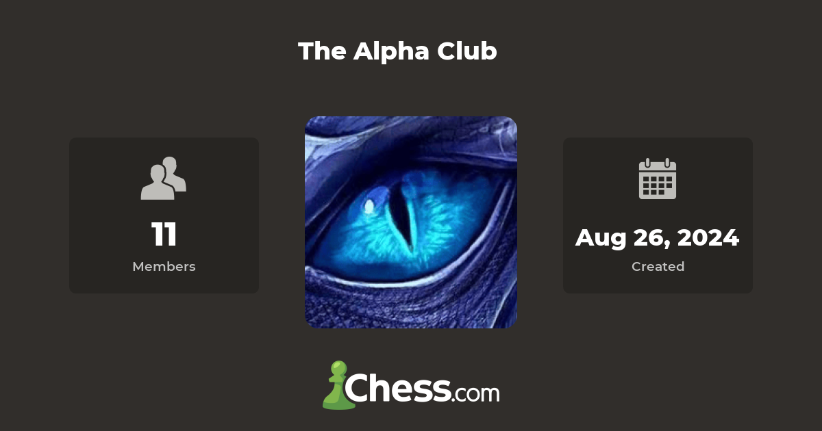 The Alpha Club - Chess Club - Chess.com