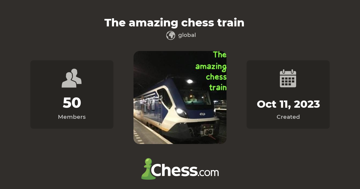 The amazing chess train - Chess Club - Chess.com