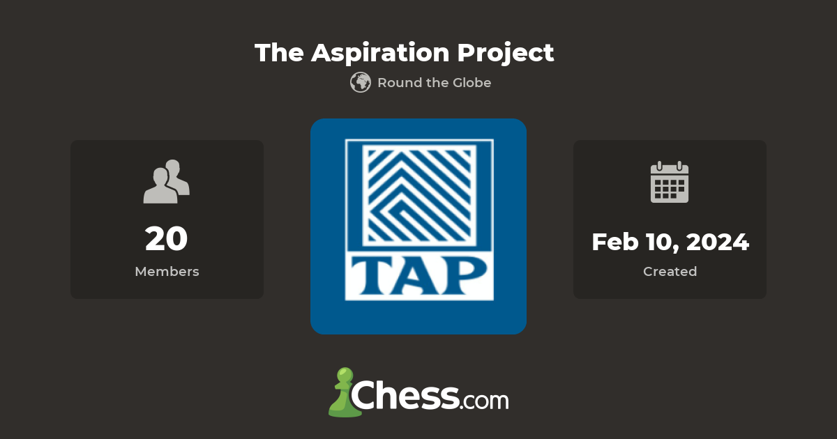 The Aspiration Project - Chess Club - Chess.com