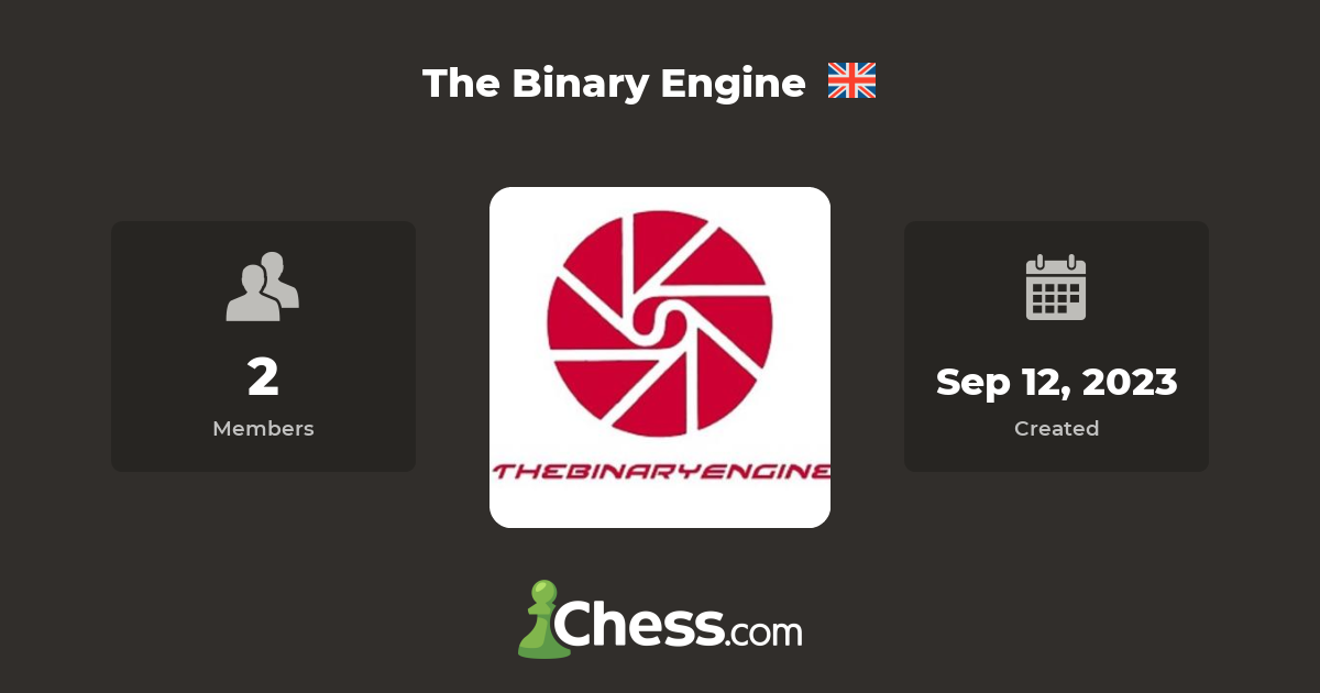 The Binary Engine - Chess Club - Chess.com