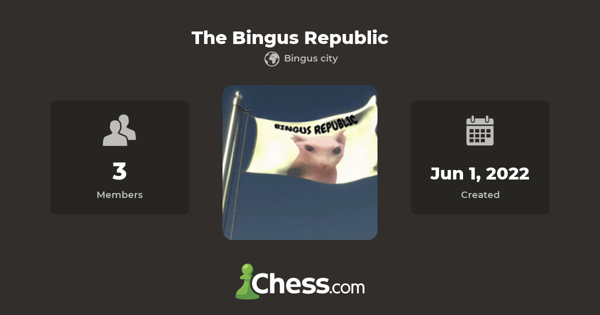 The Bingus Republic - Chess Club - Chess.com