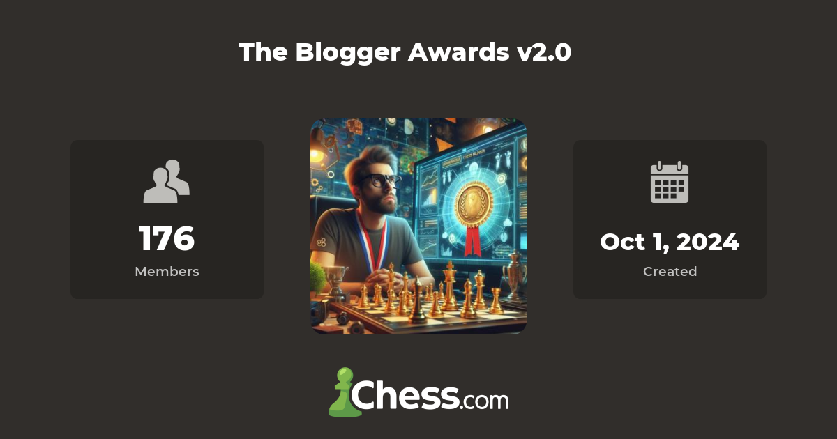 The Blogger Awards v2.0 - Chess Club - Chess.com