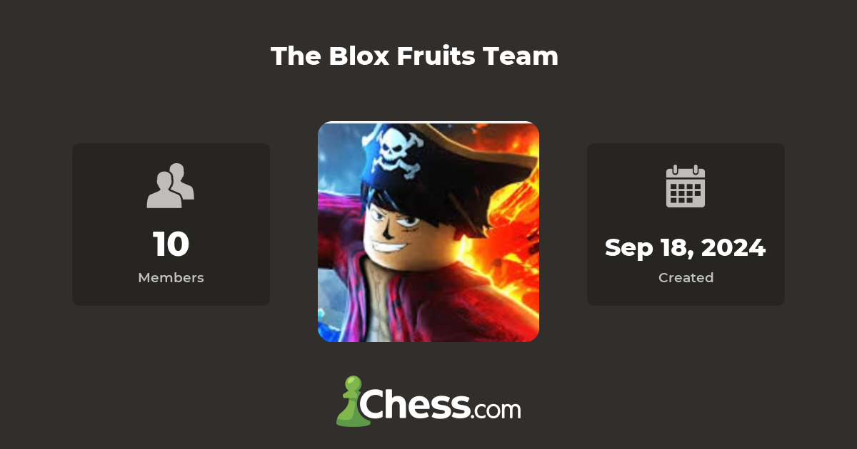The Blox Fruits Team - Chess Club - Chess.com