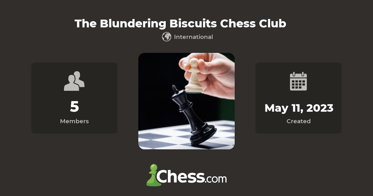 The Blundering Biscuits Chess Club - Chess Club - Chess.com