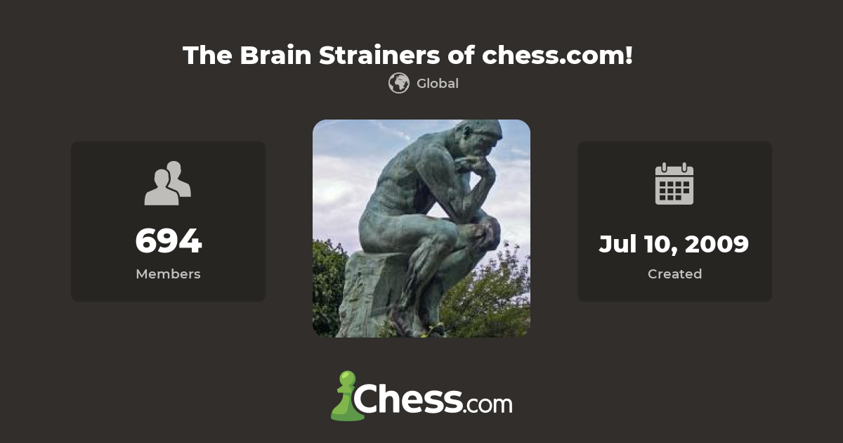 The Brain Strainers of chess.com! - Chess Club - Chess.com