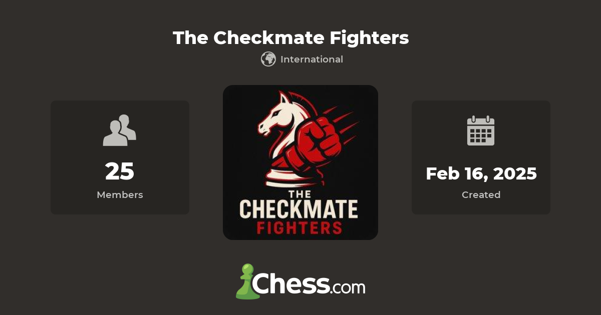 The Checkmate Fighters - Chess Club - Chess.com