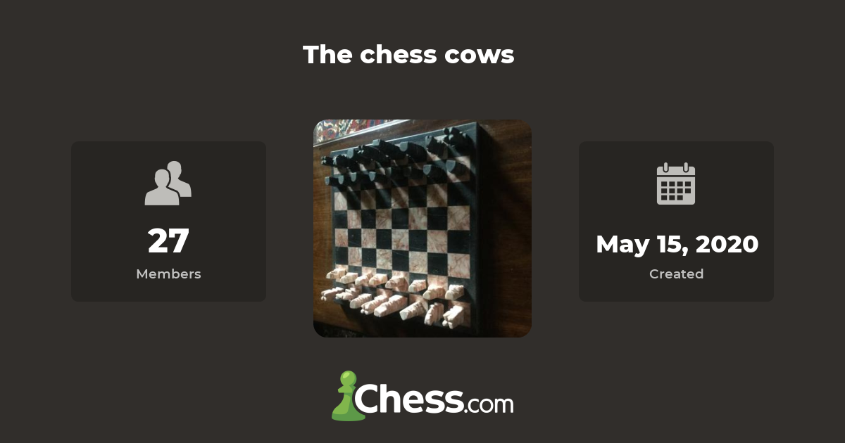 The chess cows - Chess Club - Chess.com