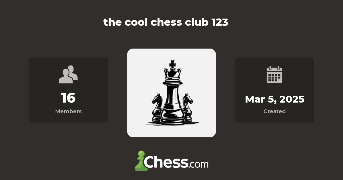 the cool chess club 123 - Chess Club - Chess.com