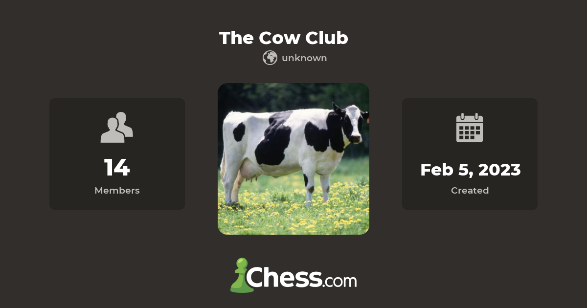 The Cow Club - Chess Club - Chess.com