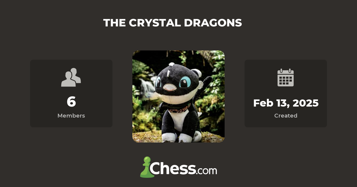 THE CRYSTAL DRAGONS - Chess Club - Chess.com