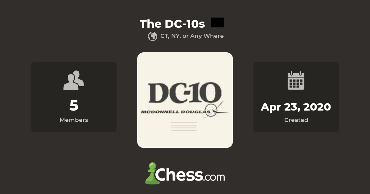 The DC-10s - Chess Club - Chess.com