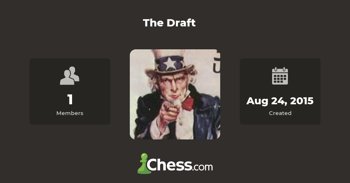 The Draft - Chess Club - Chess.com