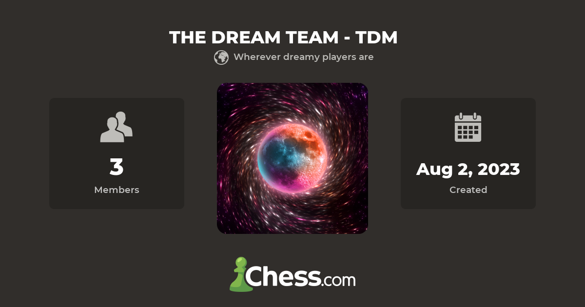 THE DREAM TEAM - TDM - Chess Club - Chess.com