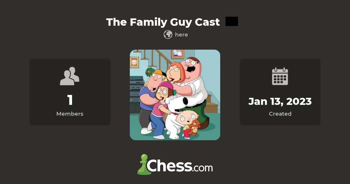 The Family Guy Cast - Chess Club - Chess.com