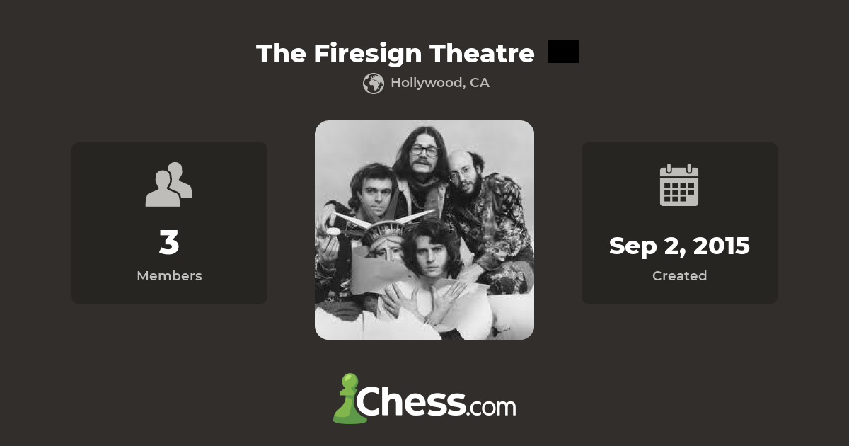The Firesign Theatre - Chess Club - Chess.com