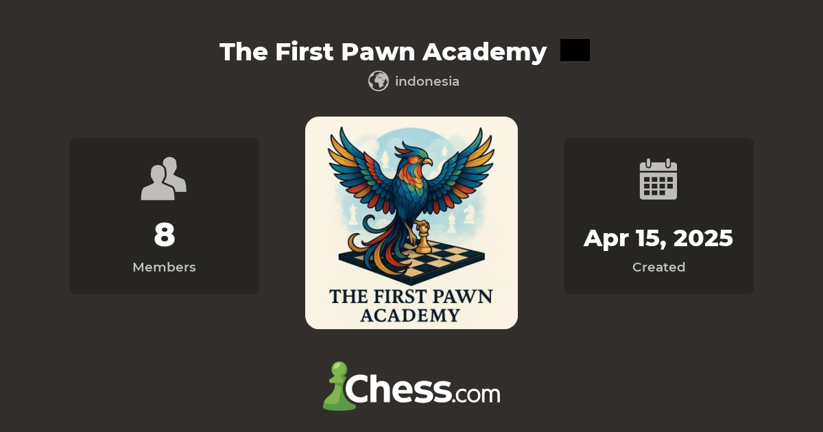 The First Pawn Academy - Chess Club - Chess.com