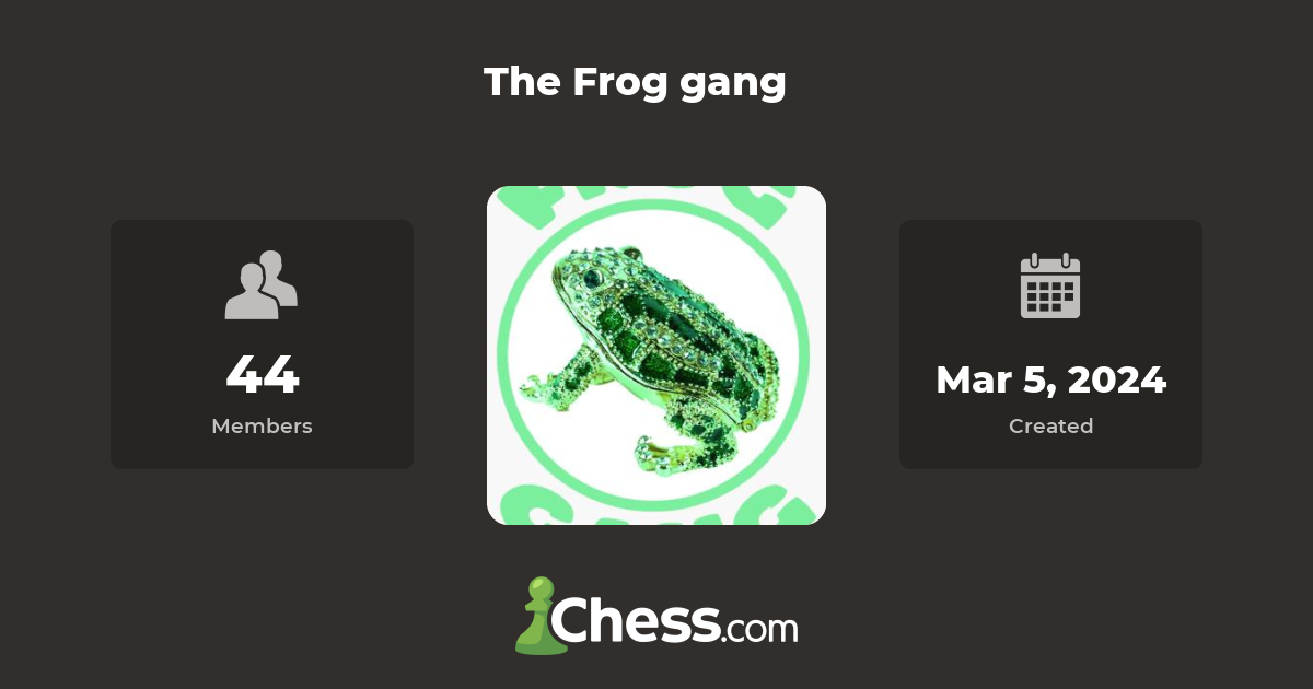 The Frog gang - Chess Club - Chess.com