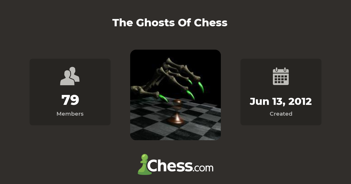 The Ghosts Of Chess - Chess Club - Chess.com