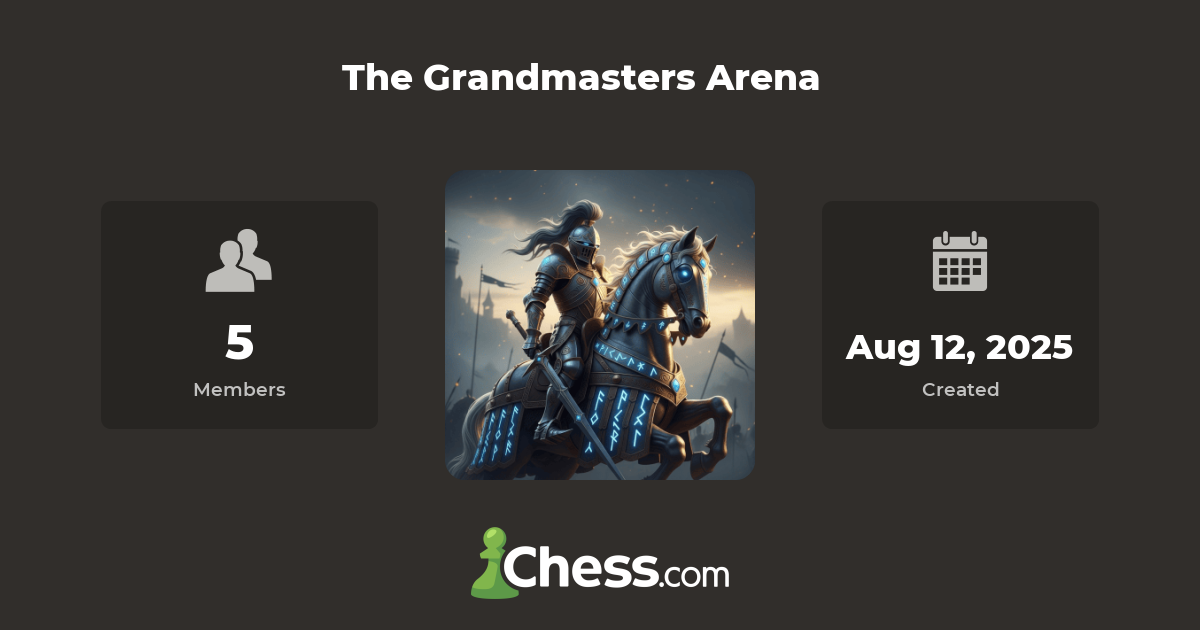 The Grandmasters Arena - Chess Club - Chess.com