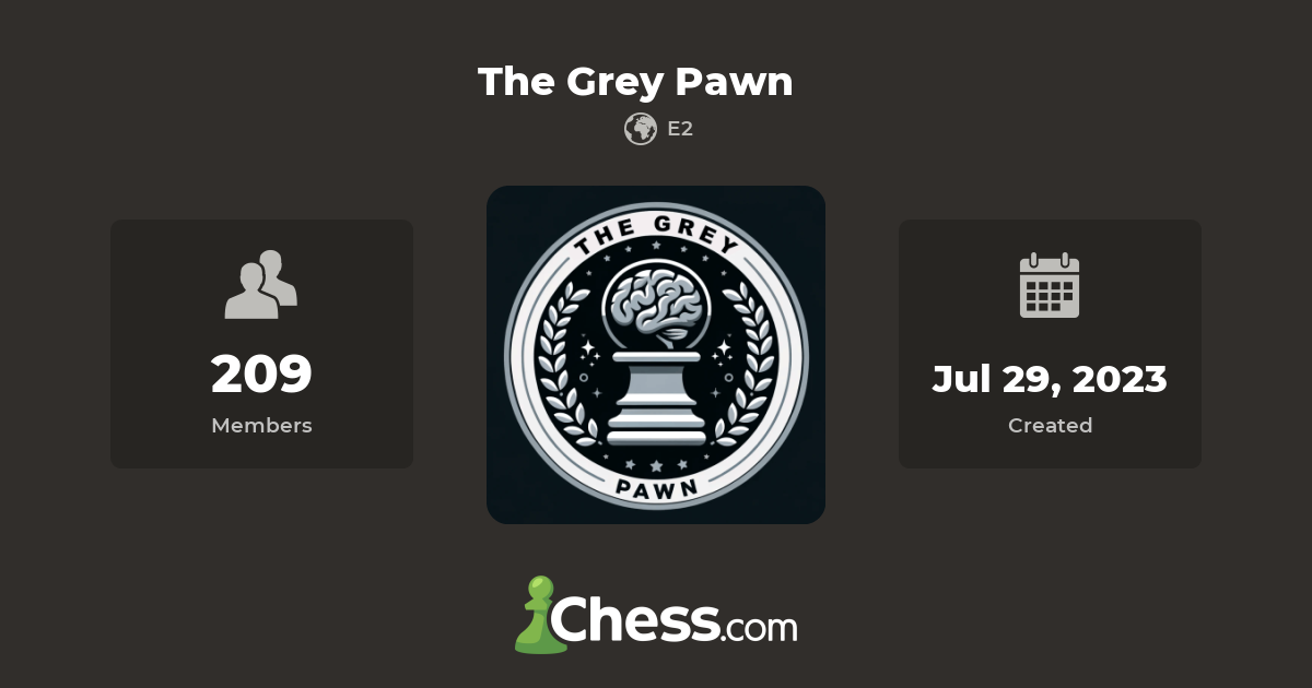 The Grey Pawn - Chess Club - Chess.com