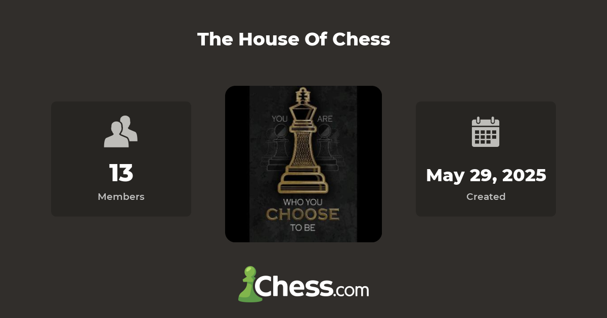 The House Of Chess - Chess Club - Chess.com