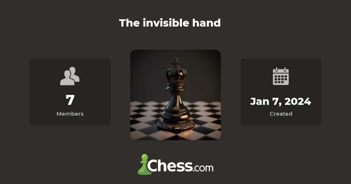 The invisible hand - Chess Club - Chess.com
