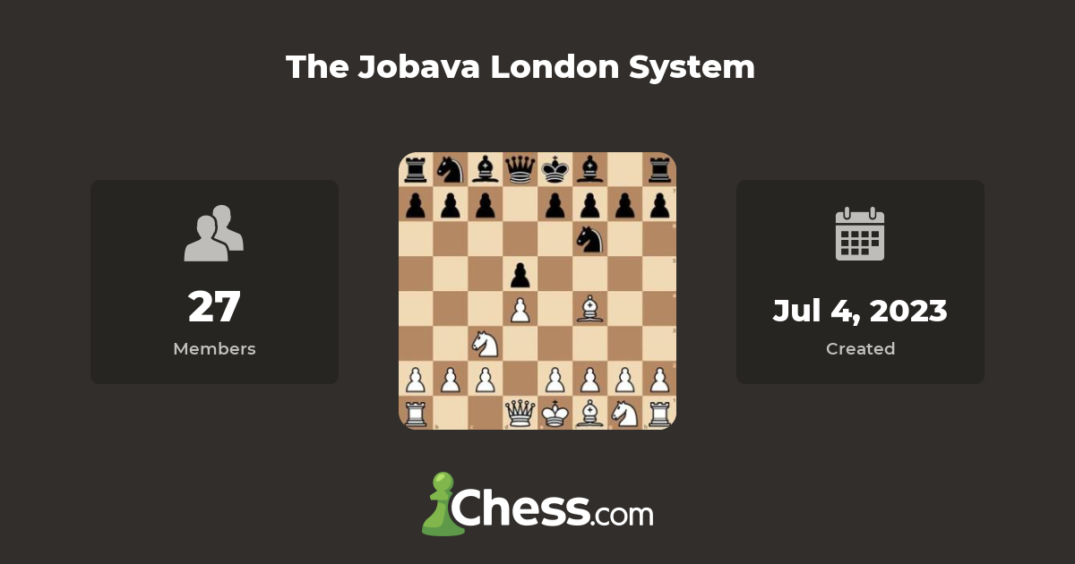 The Jobava London System - Chess Club - Chess.com