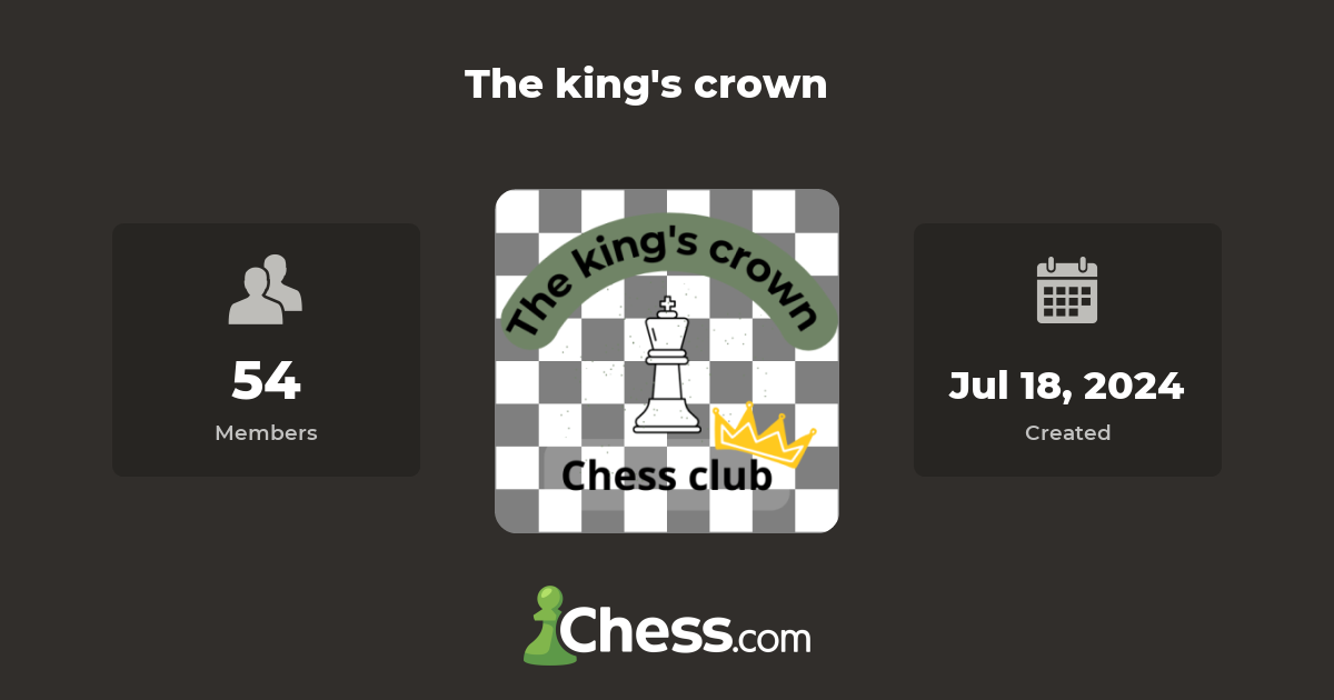 The king's crown - Chess Club - Chess.com