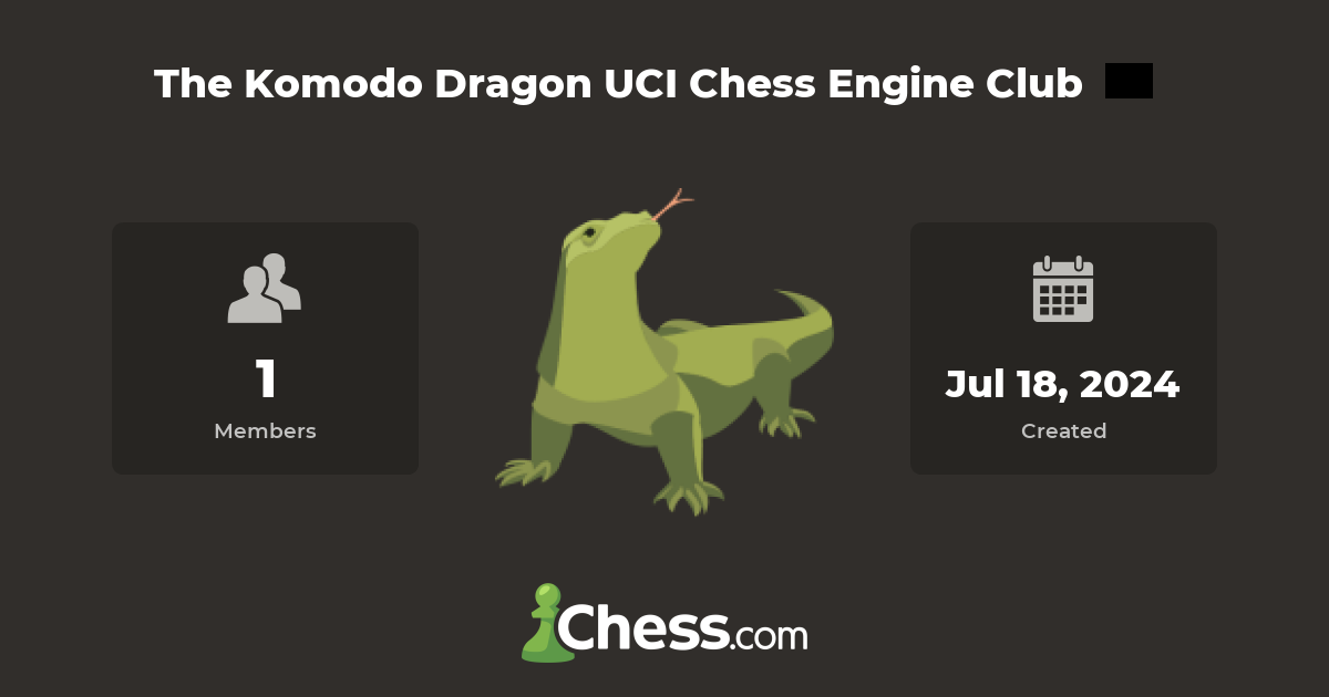 The Komodo Dragon UCI Chess Engine Club - Chess Club - Chess.com