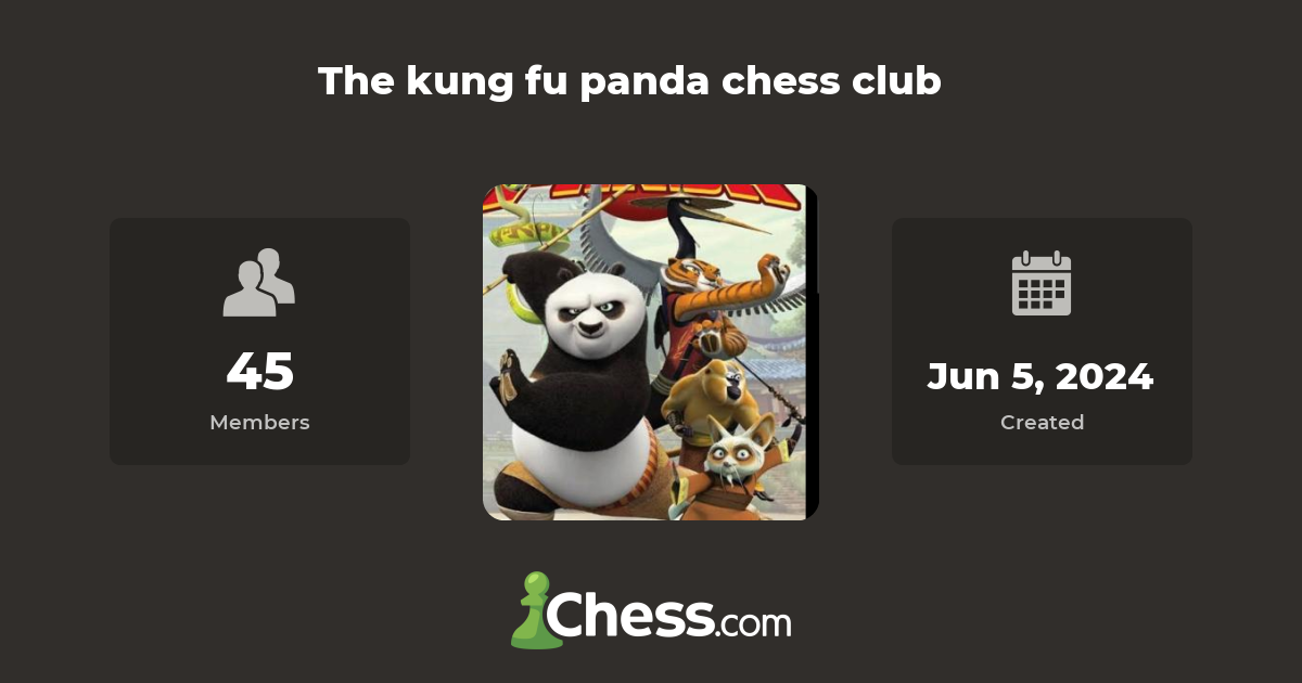 The kung fu panda chess club - Chess Club - Chess.com