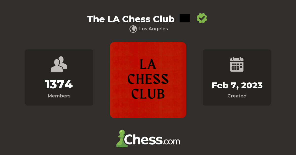 The LA Chess Club - Chess Club - Chess.com