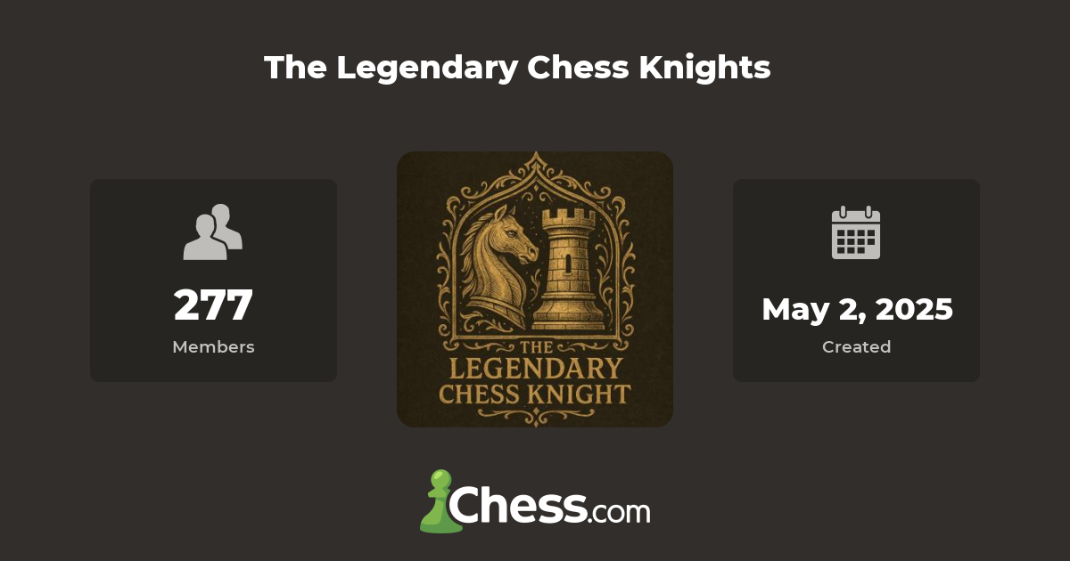 The Legendary Chess Knights - Chess Club - Chess.com