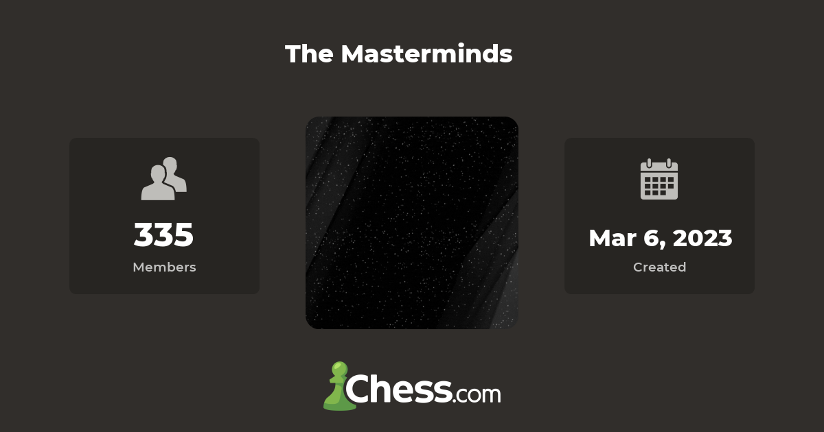 The Masterminds - Chess Club - Chess.com