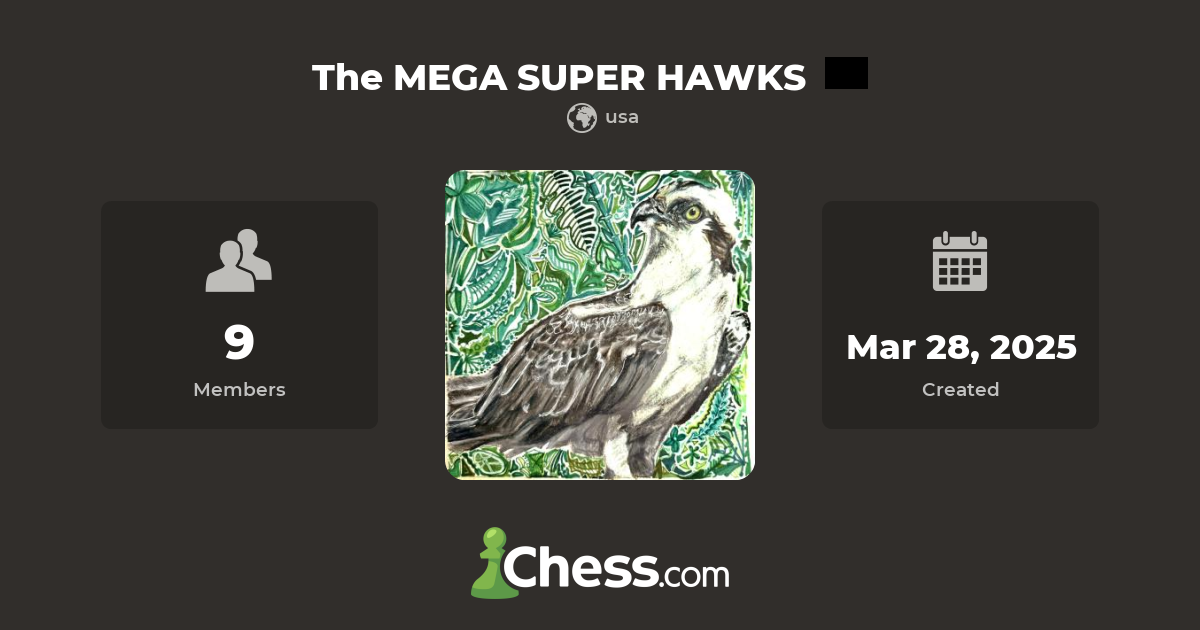The MEGA SUPER HAWKS - Chess Club - Chess.com