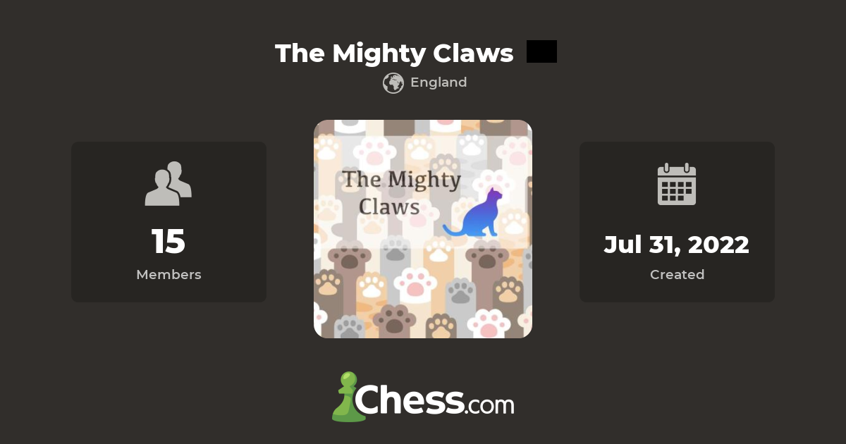 The Mighty Claws - Chess Club - Chess.com