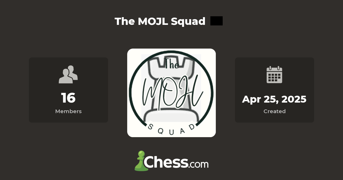 The MOJL Squad - Chess Club - Chess.com