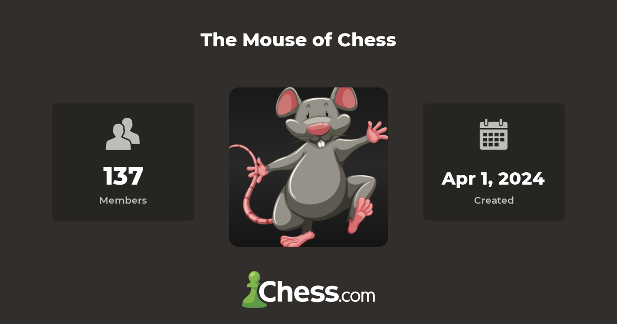 The Mouse of Chess - Chess Club - Chess.com