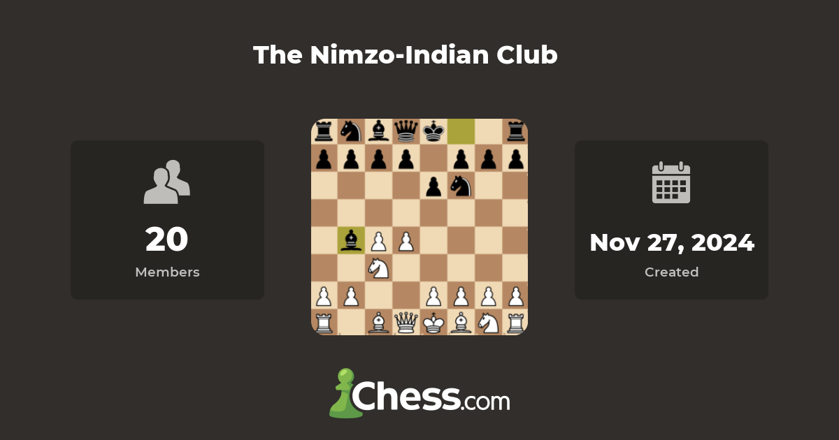 The Nimzo-Indian Club - Chess Club - Chess.com