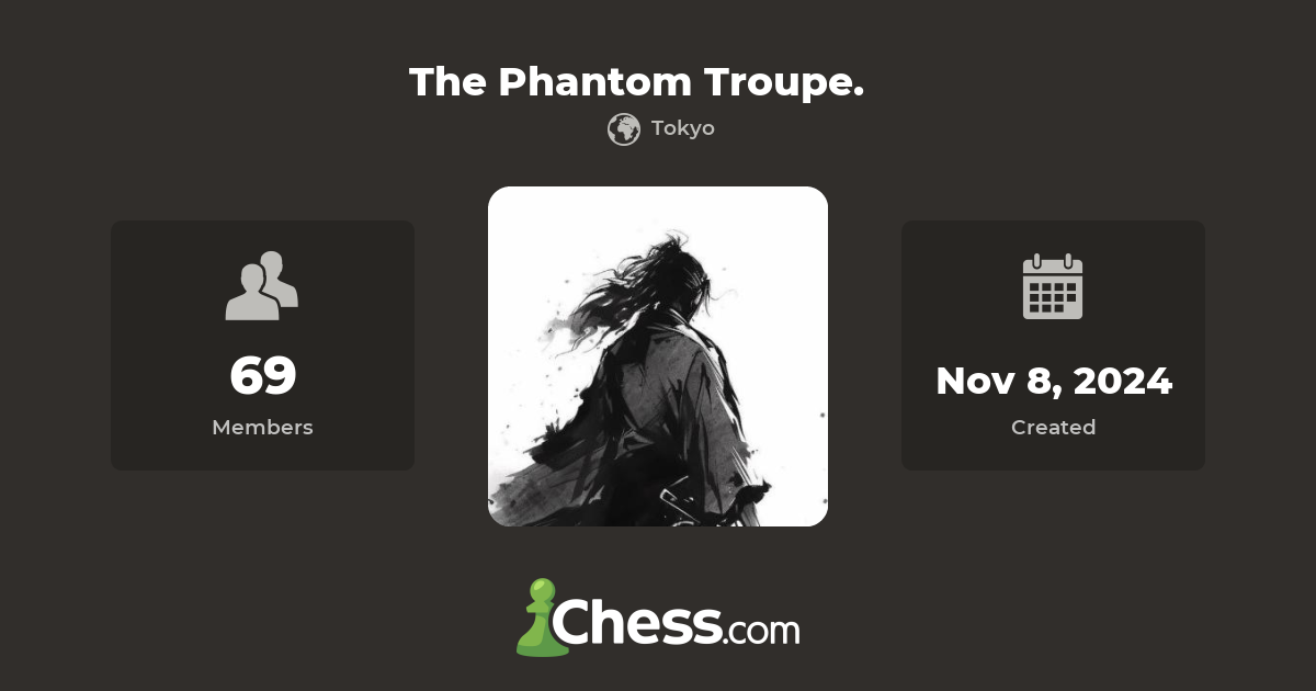 The Phantom Troupe. - Chess Club - Chess.com